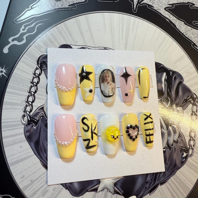 Stray Kids Nail Art - Etsy