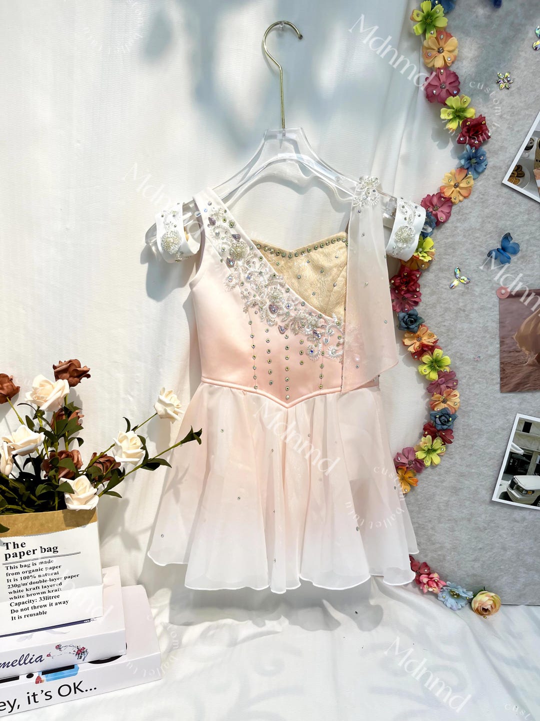 Professional Orange-pink Ballet Tutu Custom Made the Talisman Cupid - Etsy