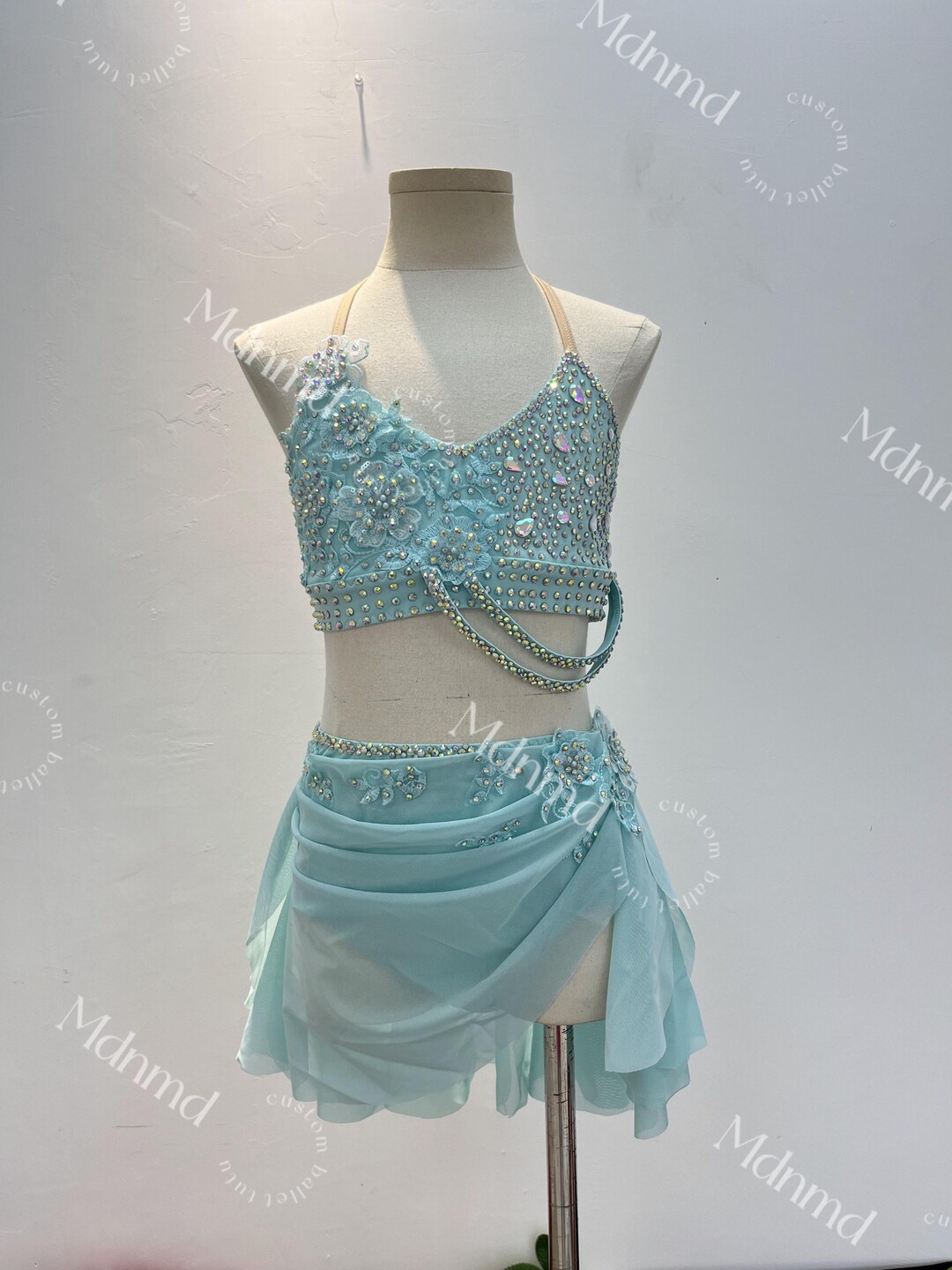Lyrical Diamond Dance Costume Jazz Dance Figure Skating Rhythmic ...