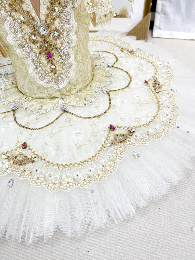 Champagne Gold Ballet Tutu | YAGP Competition Dress | Custom ...