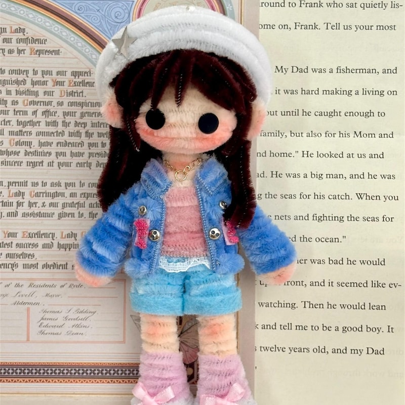 Pipe Cleaner Dolls - Etsy