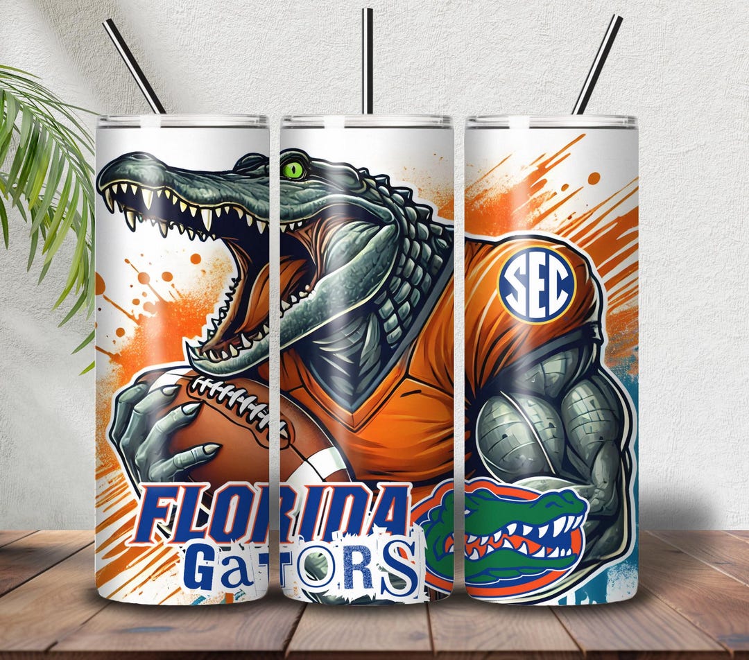 Florida Gators Tumbler 20oz Skinny Wrap Png Digital Instant Download ...