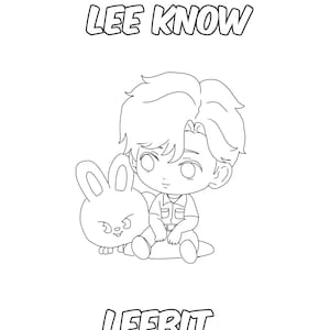 Skzoo Coloring Book With Chibi Stray Kids - Etsy