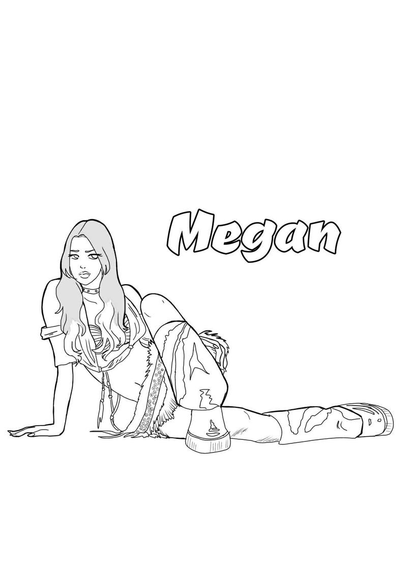 Katseye With Magic Wand DIGITAL COLORING BOOK With Free Other Pages - Etsy