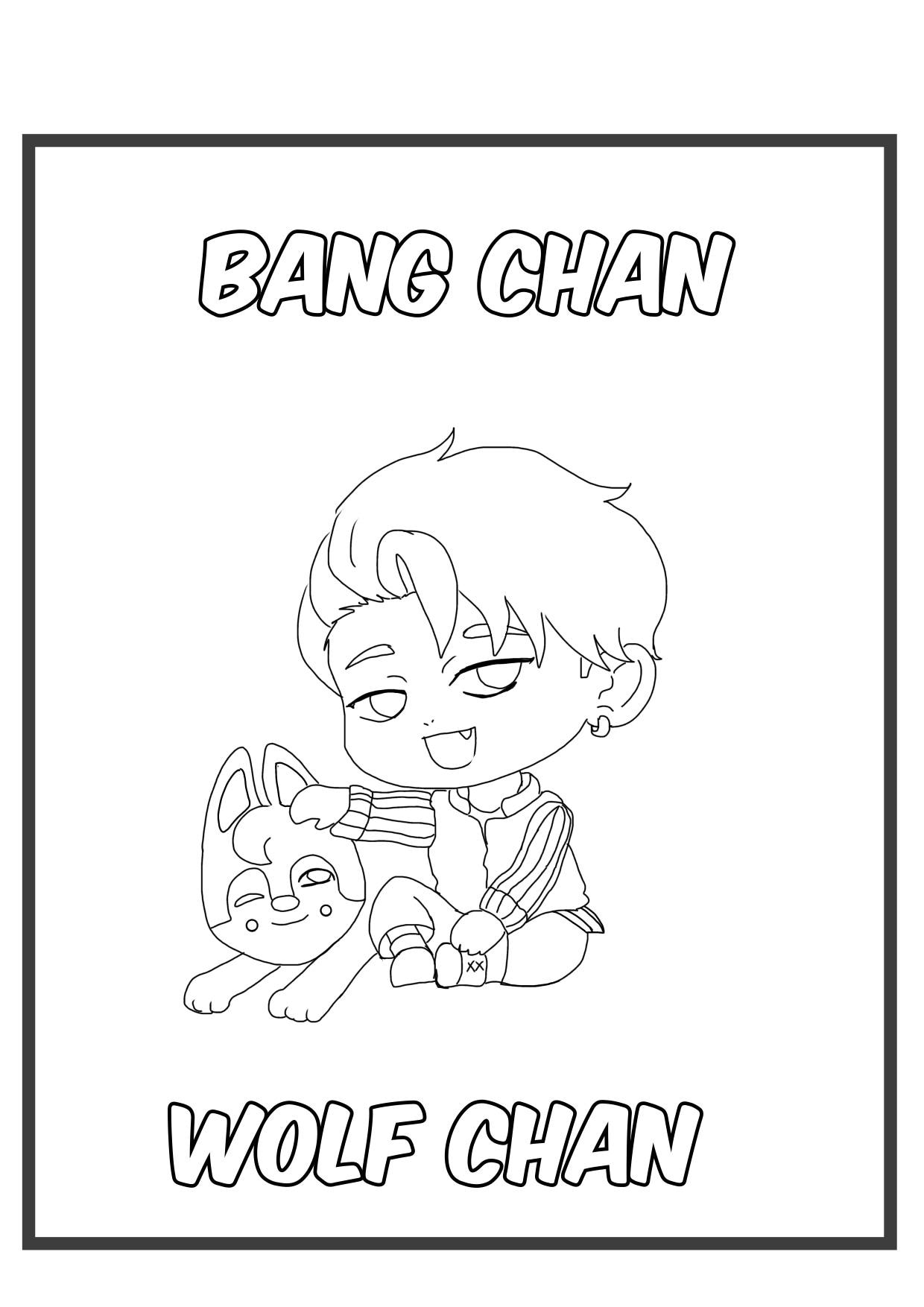 Skzoo Coloring Book With Chibi Stray Kids - Etsy