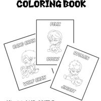 SKZOO Coloring Book - Etsy