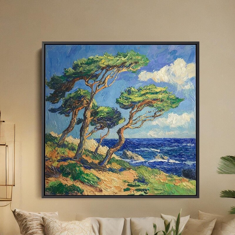 Windswept Tree - Etsy