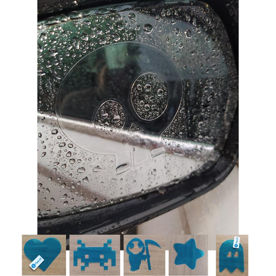 2x Mirror Peekers Anti Rain Fog Film Window Car Peeker - Etsy