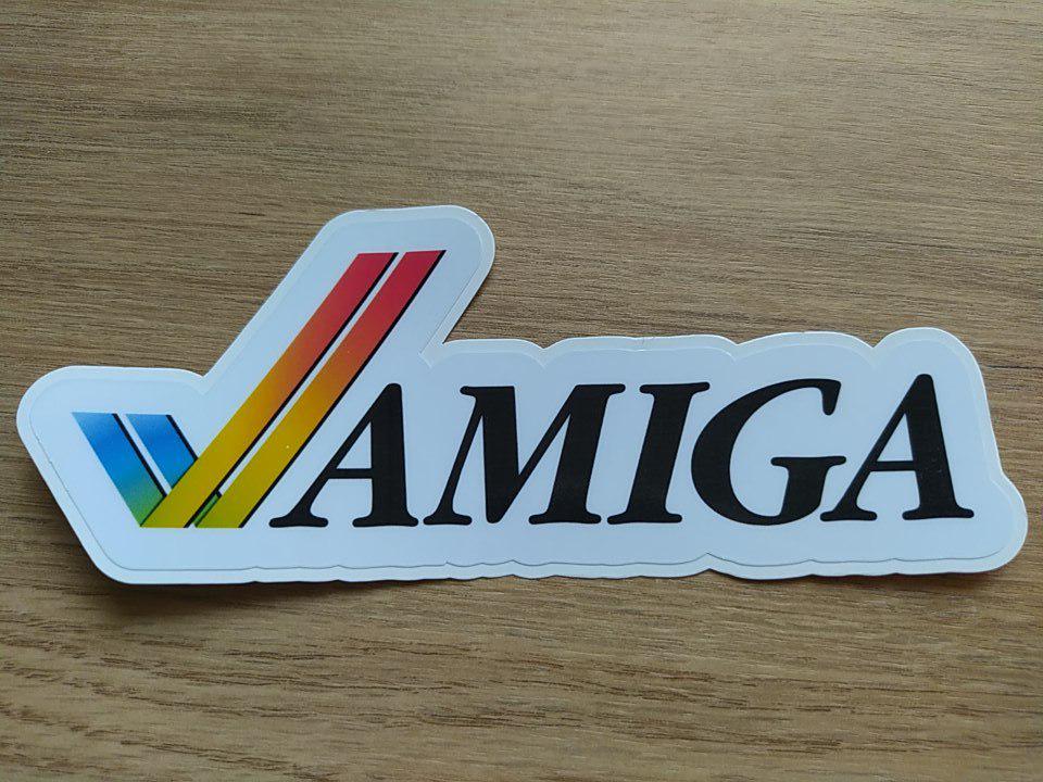 Amiga Commodoro Logo Sticker Vinyl Decal Waterproof Bumper Car Laptop ...