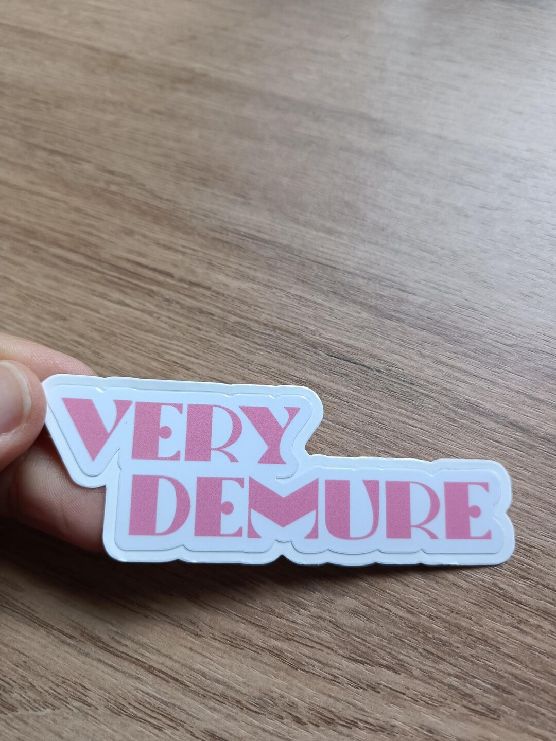 Very Demure Meme Sticker Water Bottle Vinyl Stickers Waterproof Humour ...
