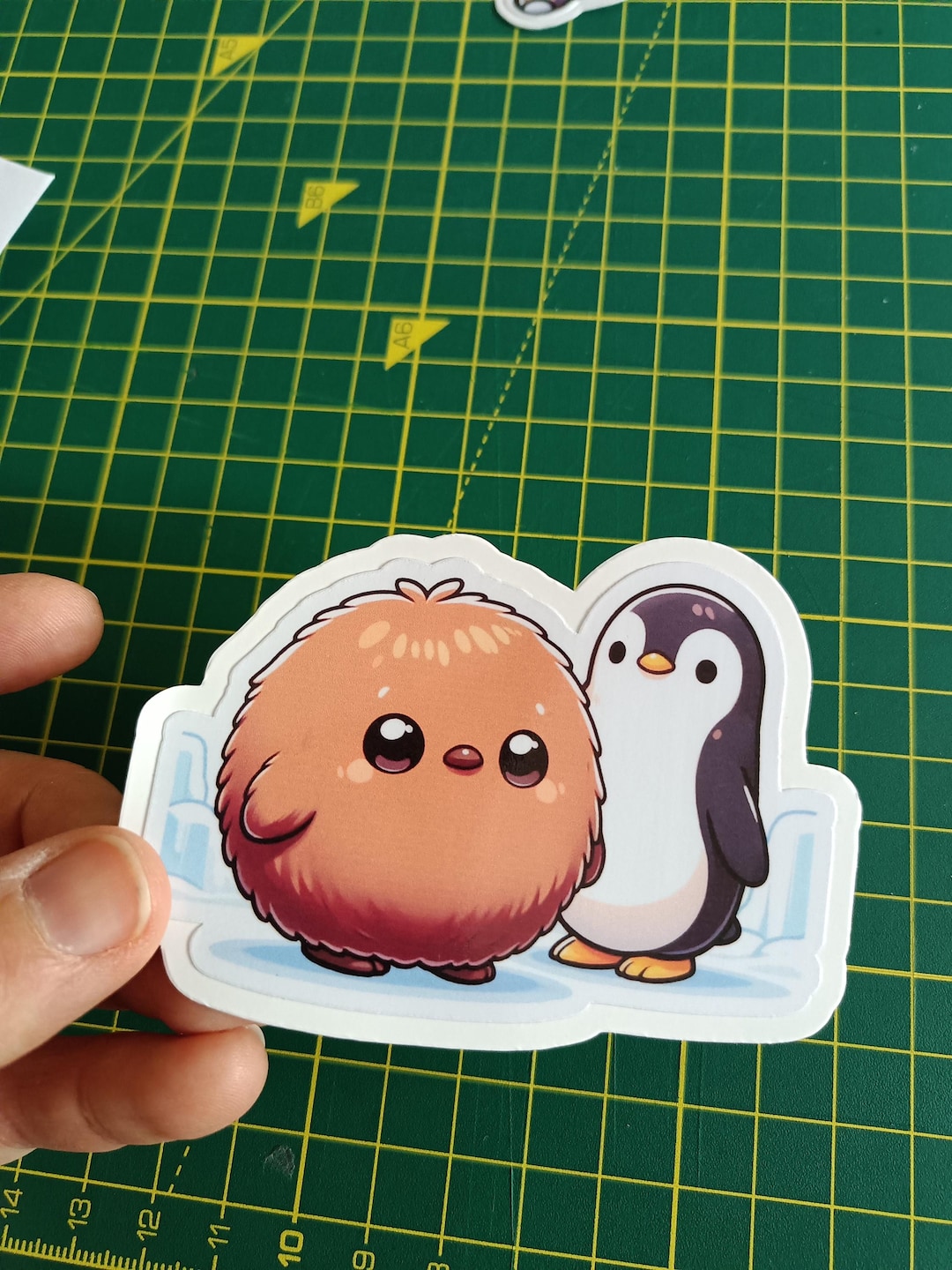 Pesto the Baby Penguin Vinyl Stickers Car Bumper Laptop Van Waterproof ...