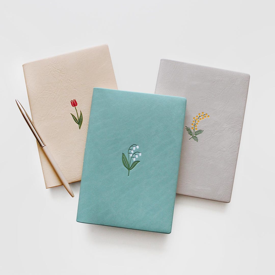 2026 Planner, B6 Weekly 15months, Block Layout, Fleurs Mimosa,lily and ...