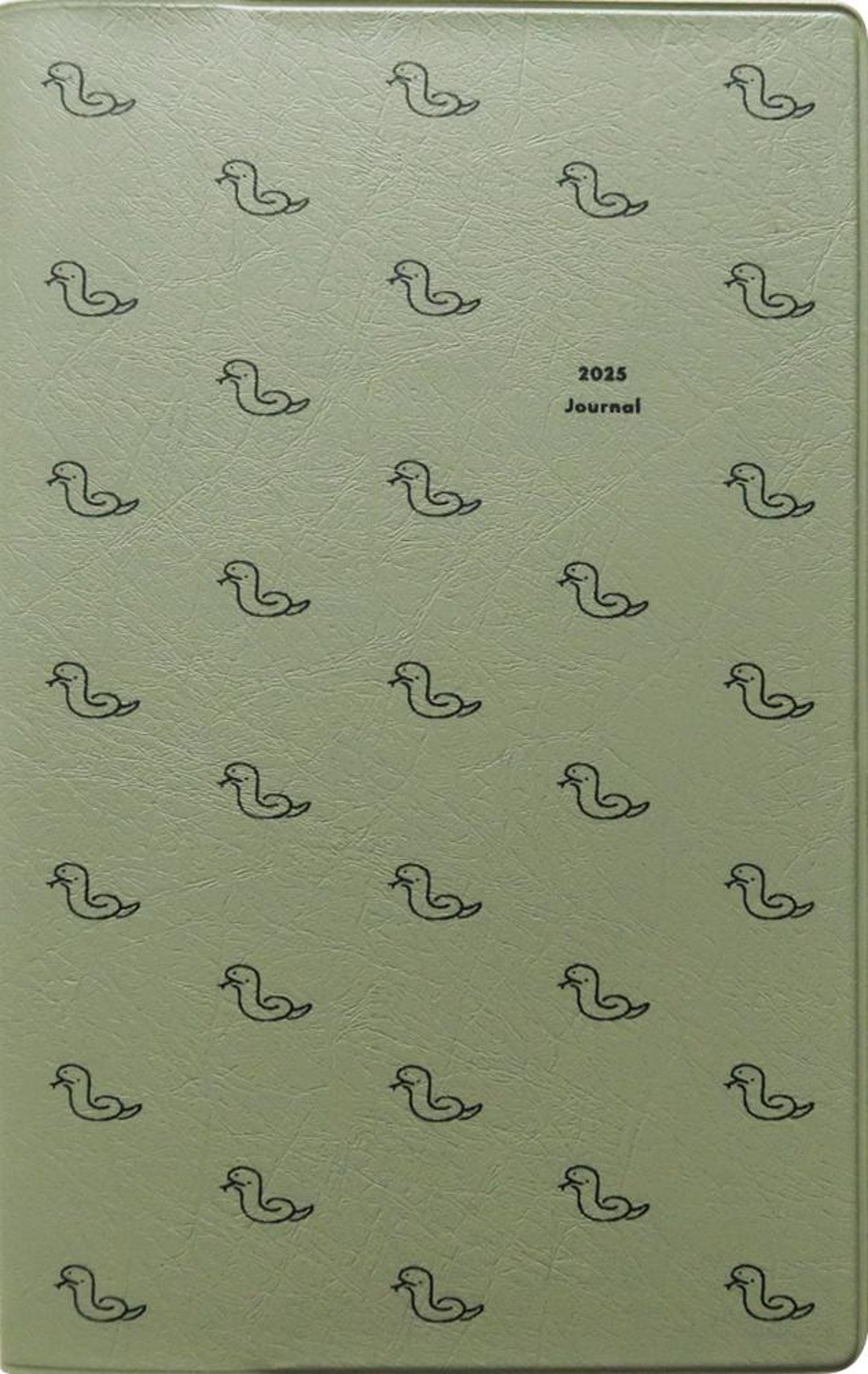 2025 Compact Size Monthly Planner, 15months, Minimini, Snake ...