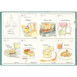 2025 Planner, B6 Weekly Planner, 15months, Block Layout, Point Kigurumi ...