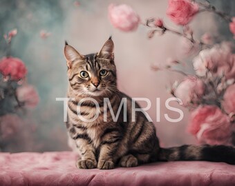 Christmas Pet Photoshoot Backgorund,animal Photoshoot, Cat, Dog, Baby ...