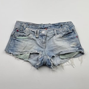 Vintage Mini Denim Shorts - Etsy