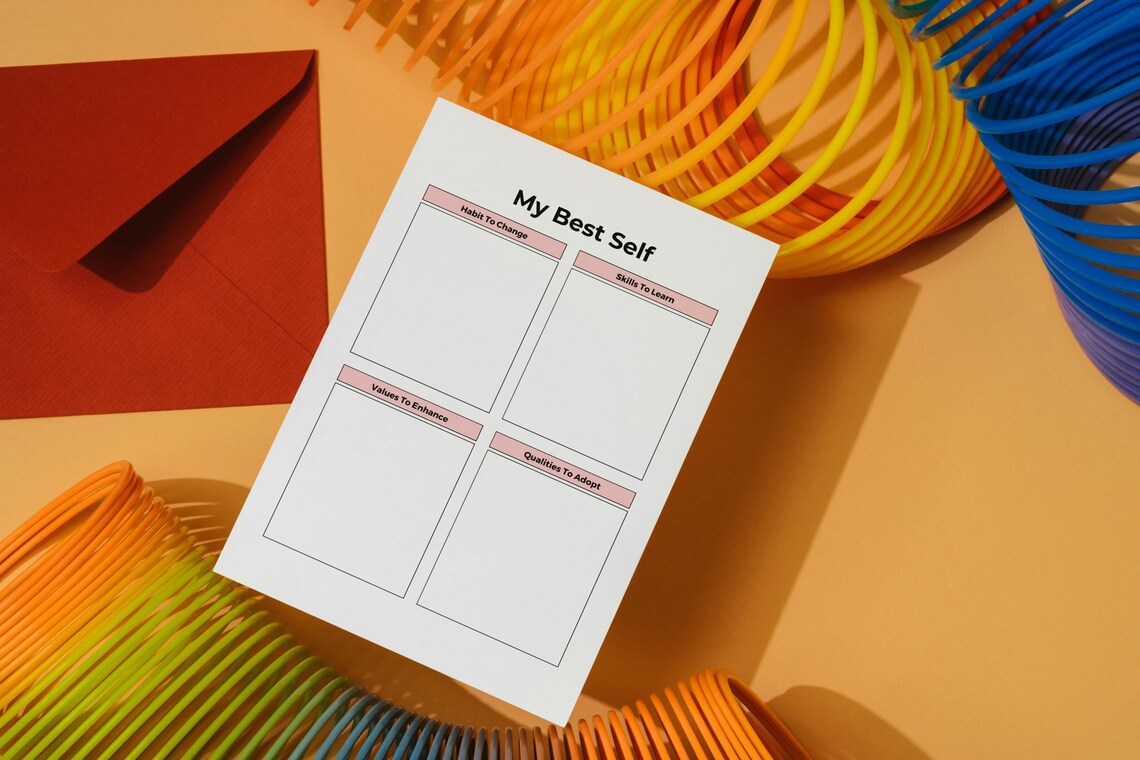 2025 Vision Board Planner, Goal Setting and Visualization, Digital ...