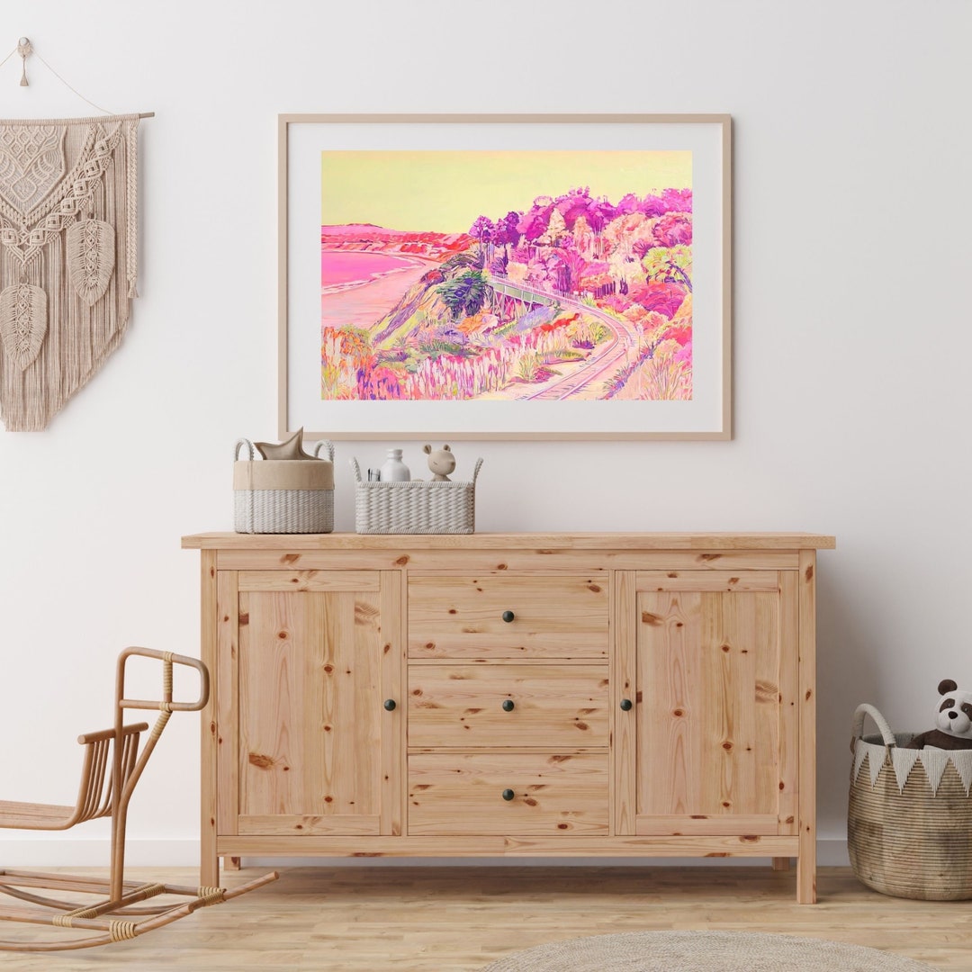 Santa Cruz Art, Limited Edition Print of La Selva Bridge, California ...