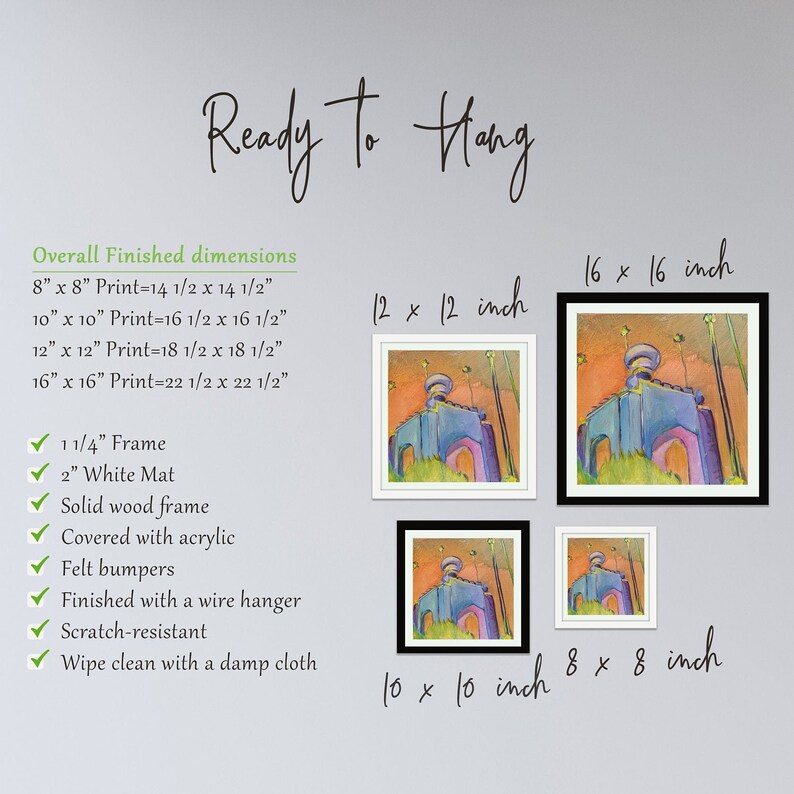 Painting of Encinitas temple. Swami's self realization | Etsy