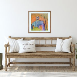 Painting of Encinitas Temple. Swami's Self Realization - Etsy