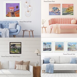 Tamarack Beach Lifeguard Tower. Carlsbad Blvd. Beach Style Art From ...