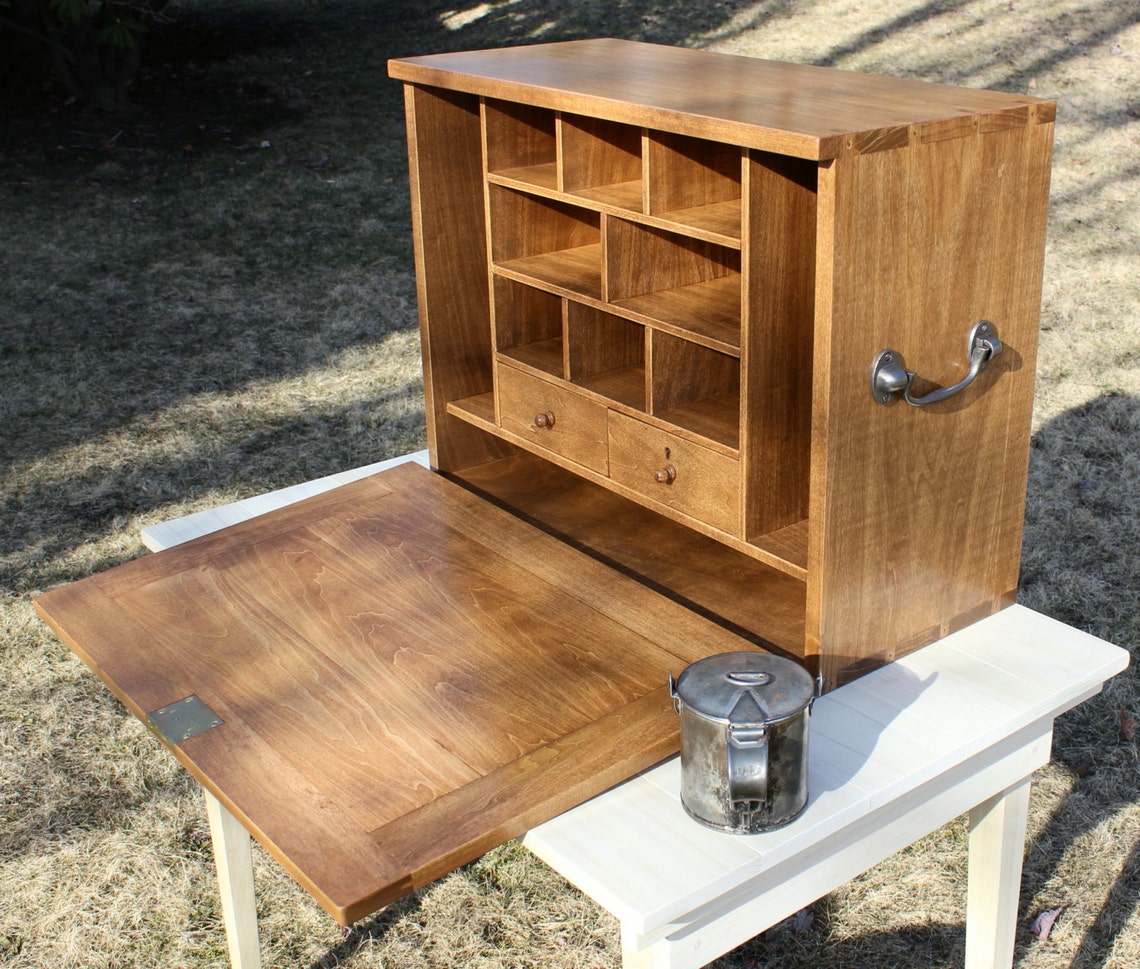 Civil War Officers Field Desk | Etsy