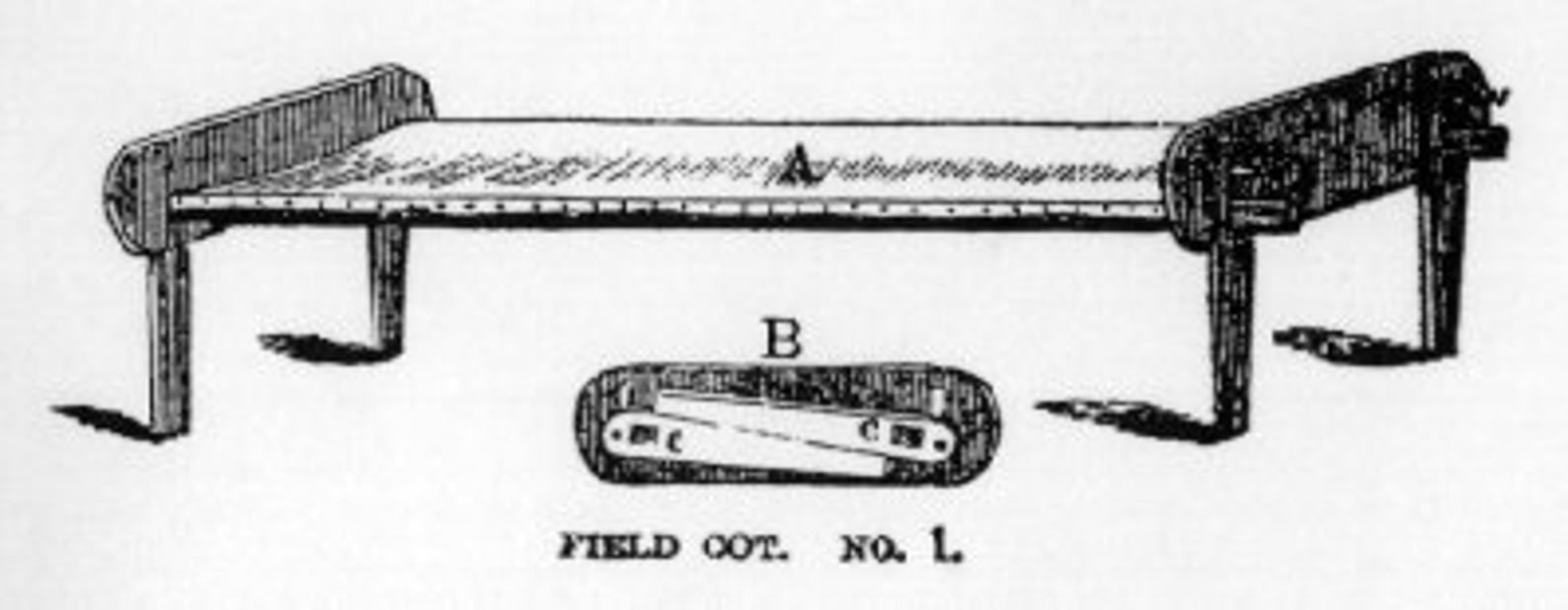 Civil War Field Cot | Etsy