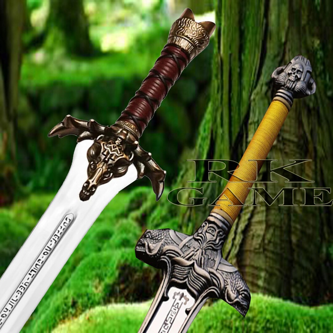 Conan Sword Replica, Handmade Sword Engraved, Movie Blade, Functional ...
