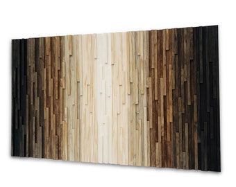 Reclaimed Wood Art Distressed Wood Art Colorful Wall Art - Etsy