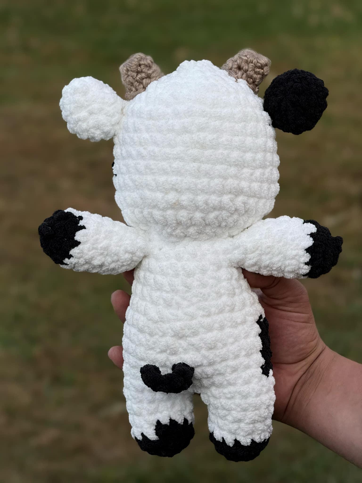 Cow Plush, Crochet, Handmade - Etsy