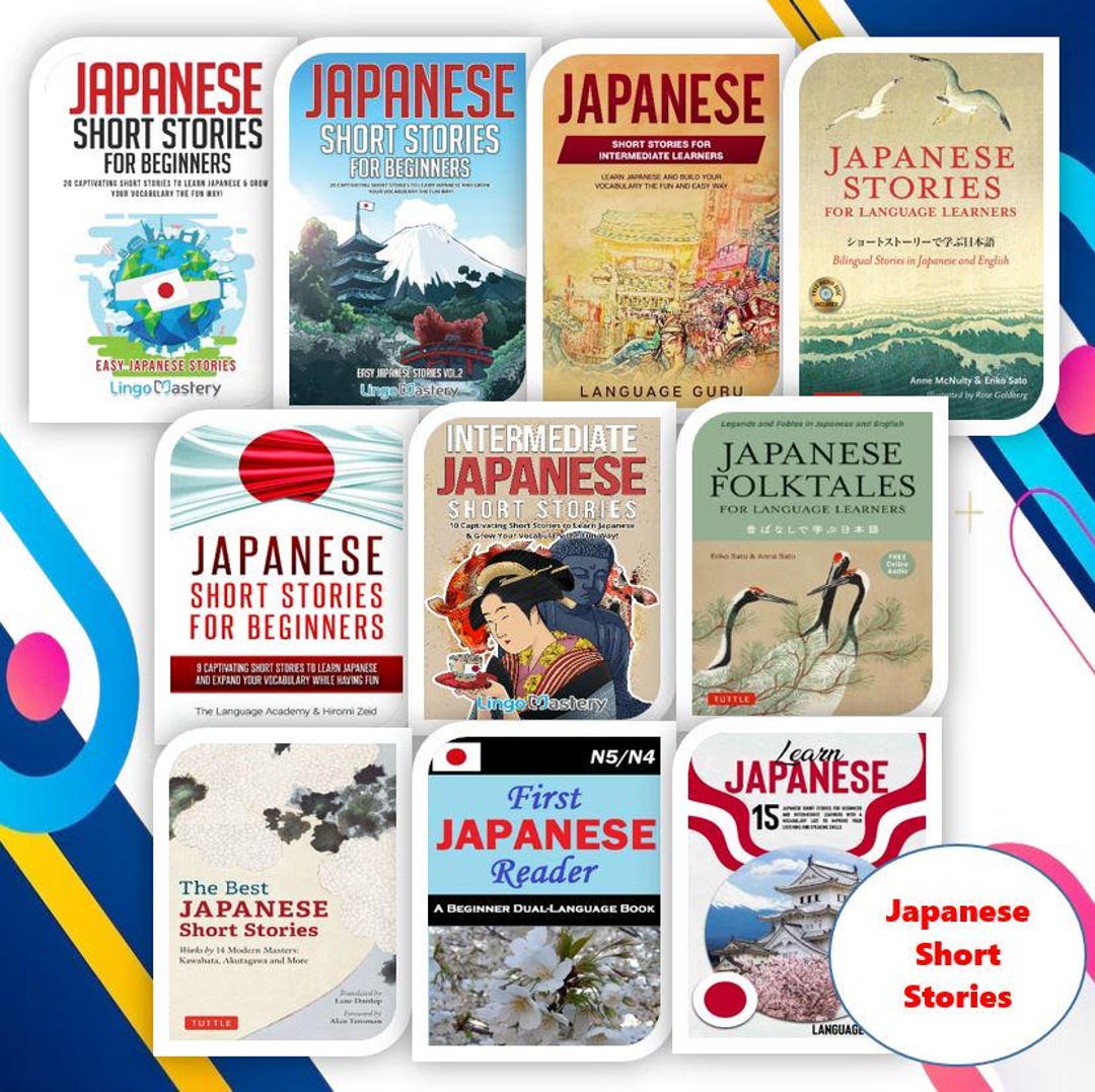 Japanese Short Stories - Bundled (CLEAR PDF) - Etsy