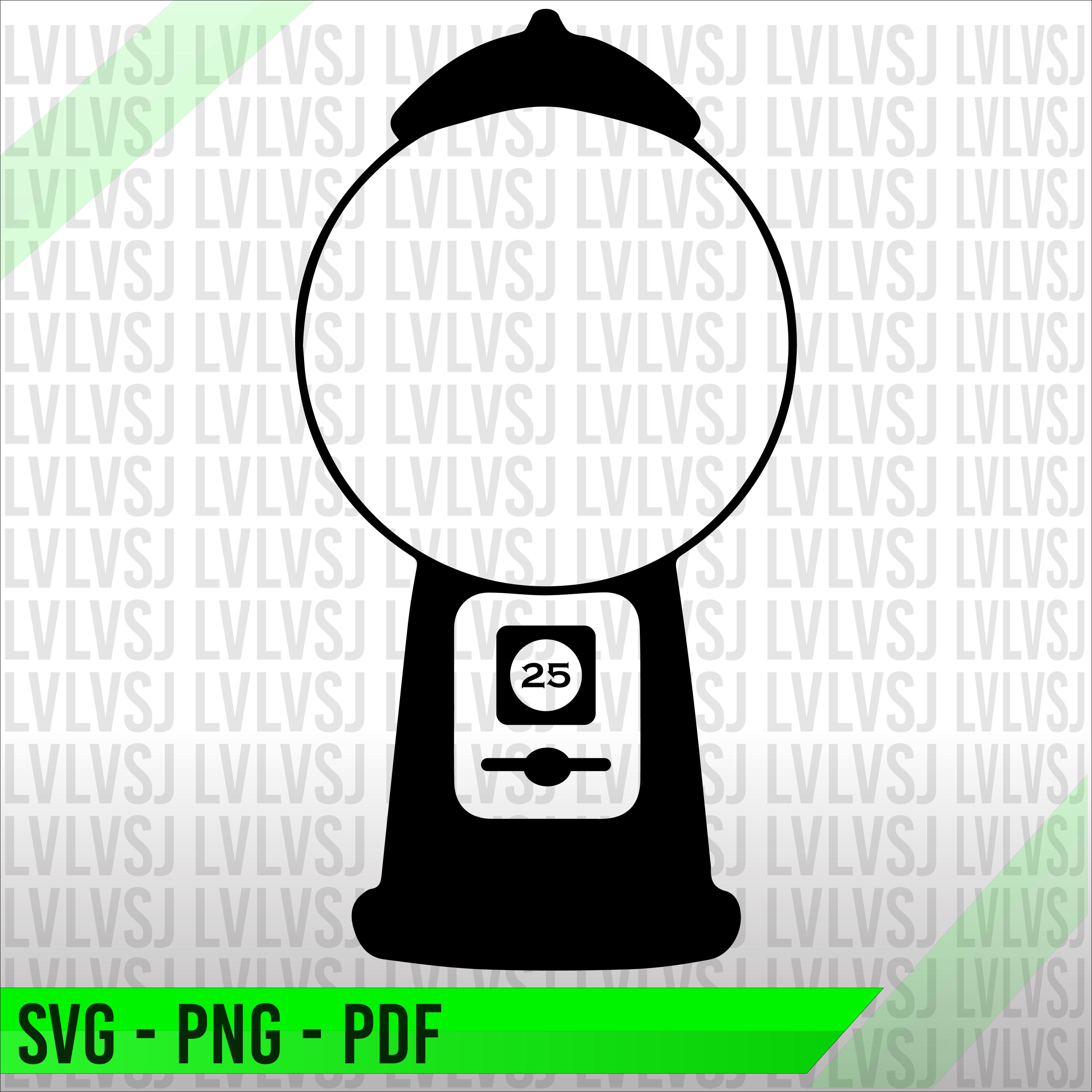 Gum Ball Machine SVG - Etsy
