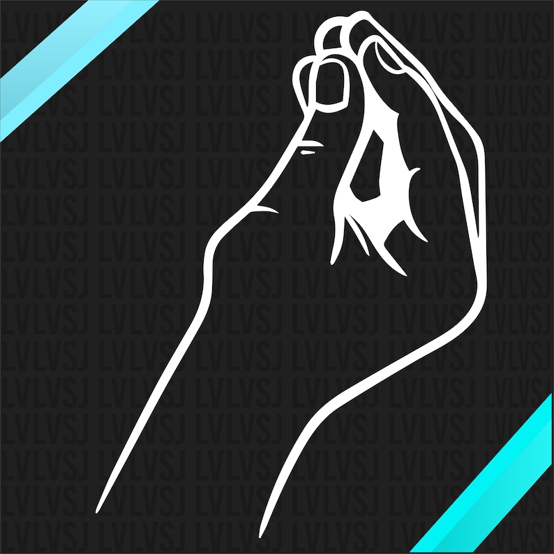 Italian Finger Gesture SVG - Italian Finger Vector - Sicilian SVG - Etsy