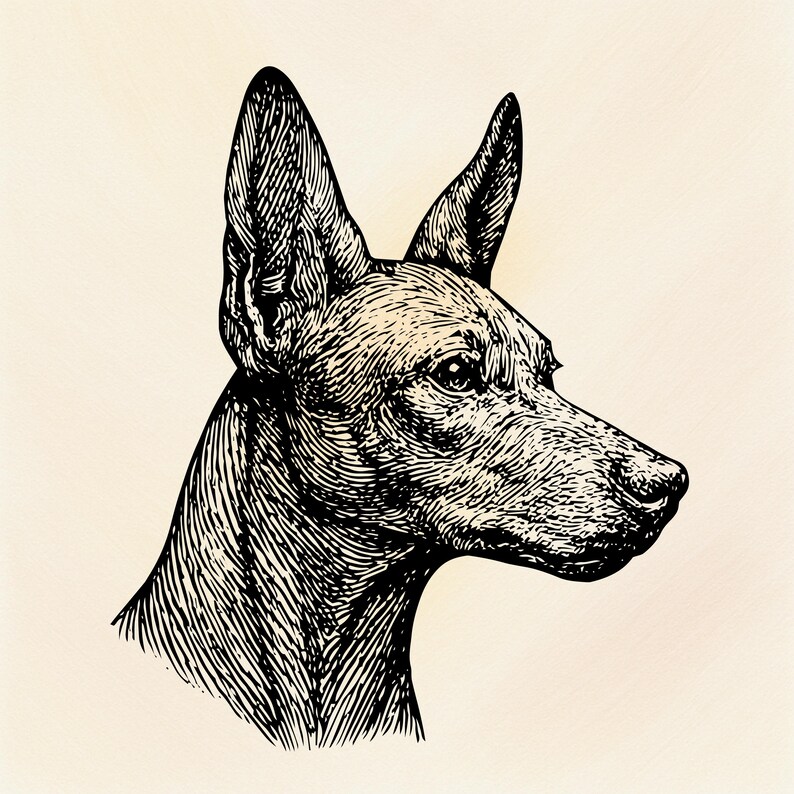 Cute Xoloitzcuintli SVG & PNG Bundle – Mexican Hairless Dog Clipart ...