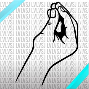 Italian Finger Gesture SVG - Italian Finger Vector - Sicilian SVG - Etsy