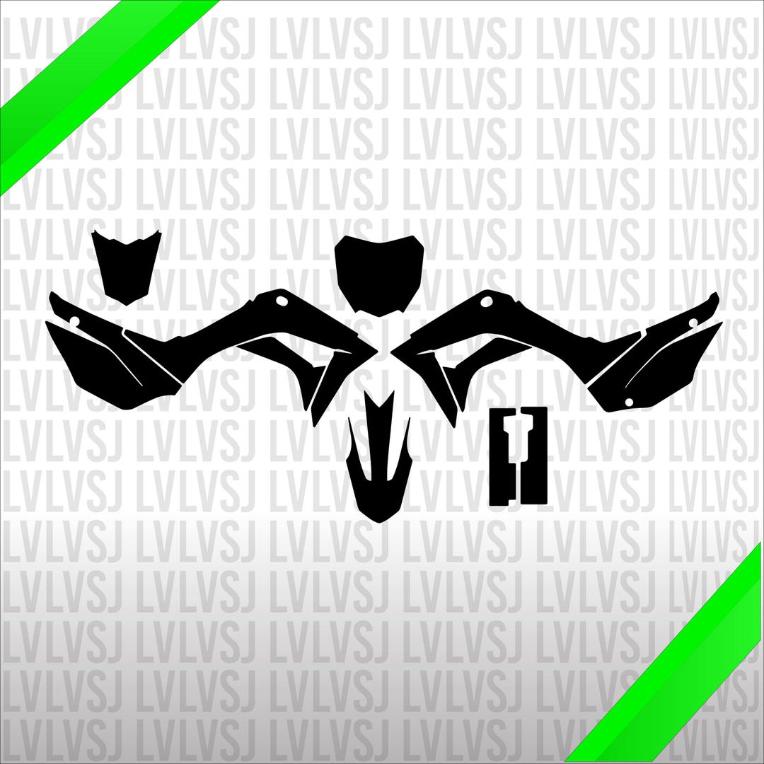 Honda CRF110 Template 2019 2021 - Etsy