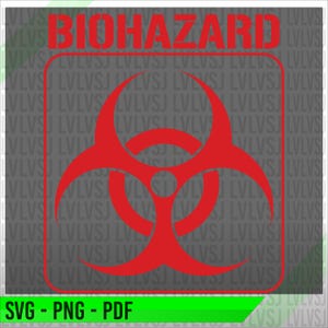 Biohazard SVG - Etsy