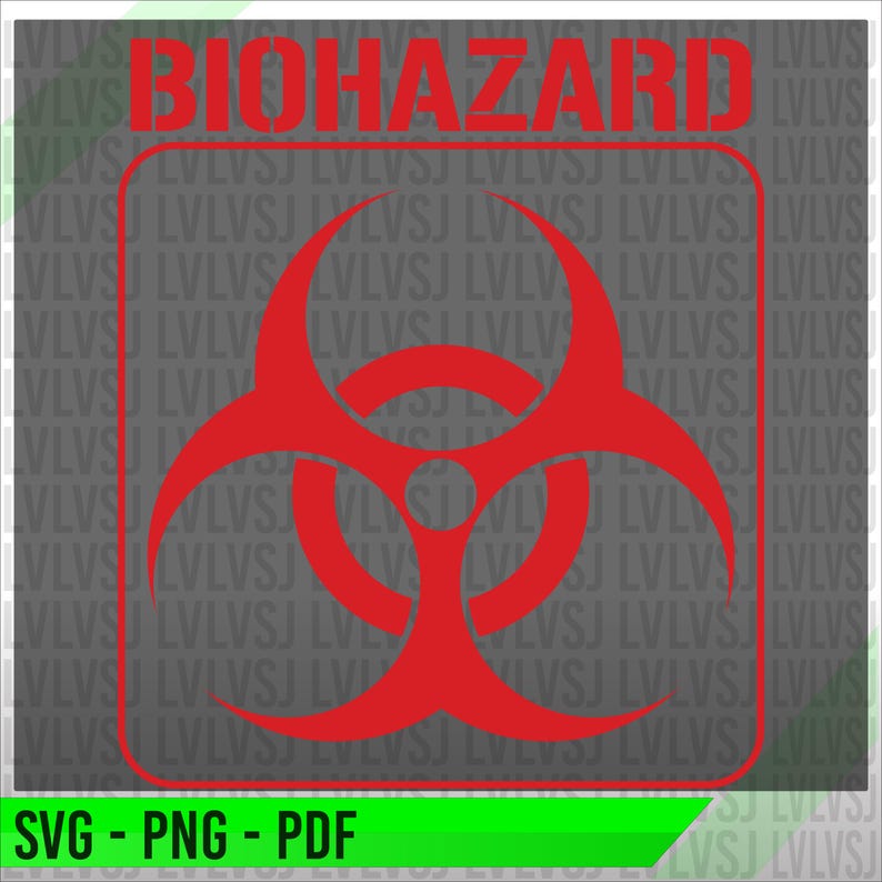 Biohazard SVG - Etsy