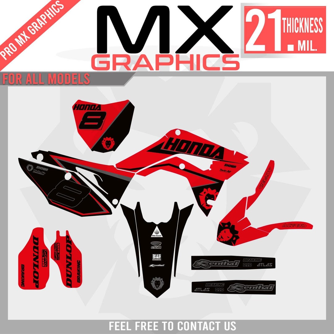 Motocross Graphic Kit - Etsy