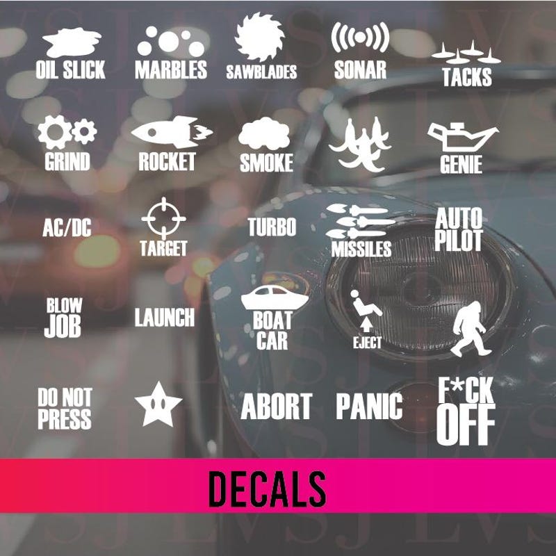 Car Interior Sticker - Etsy