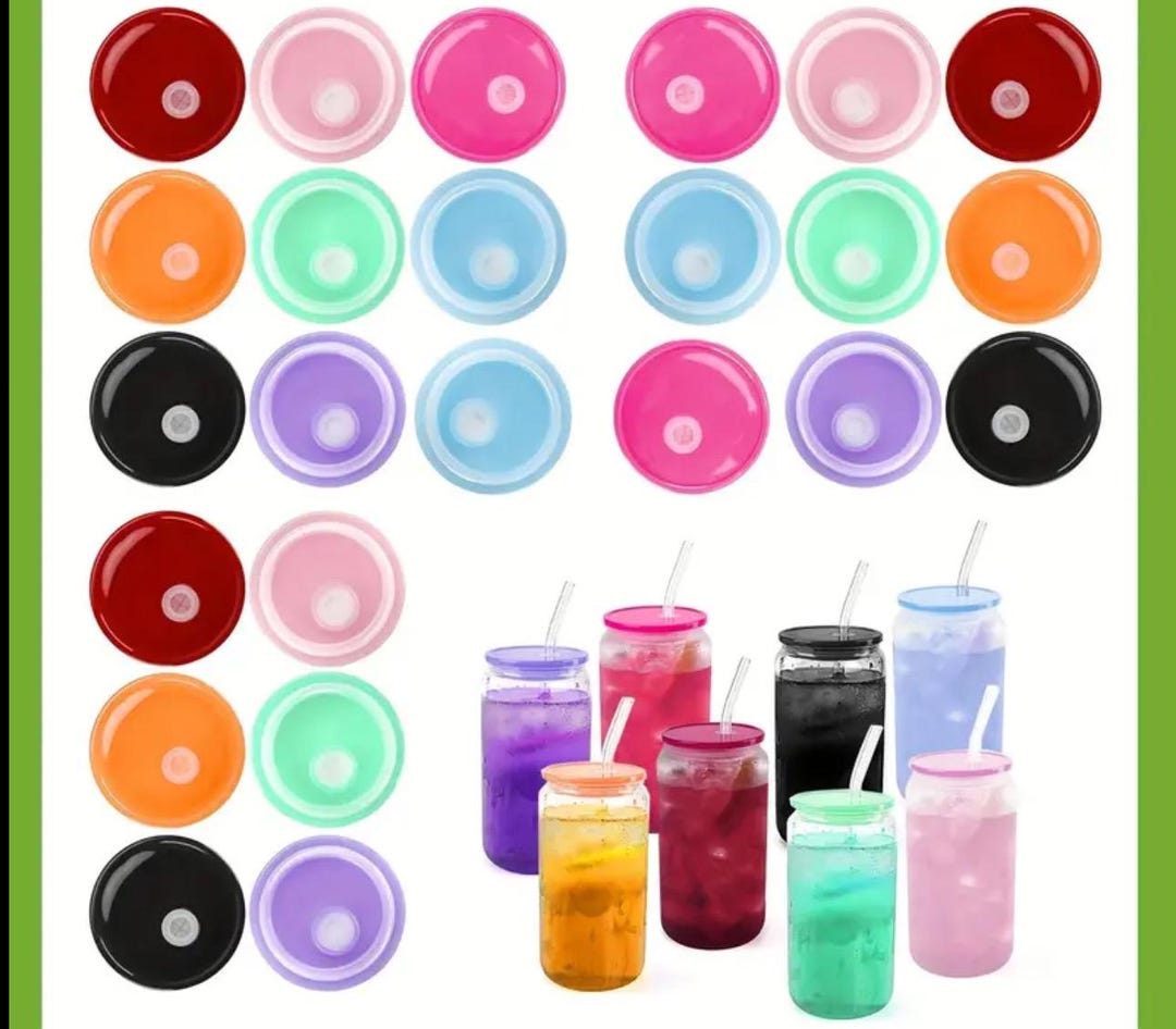 Colorful Acrylic/junk Lids for 16oz Tumbler Cups - Etsy