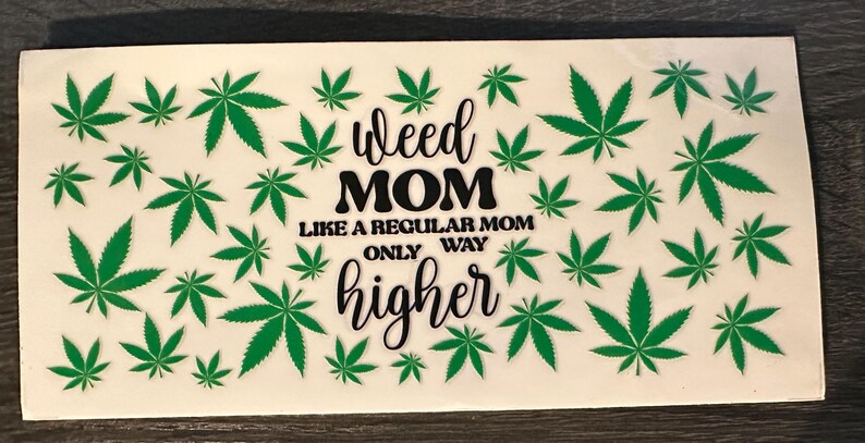 DTF Transfer Weed Cup Wraps for 12oz/16oz/20oz Cups - Etsy