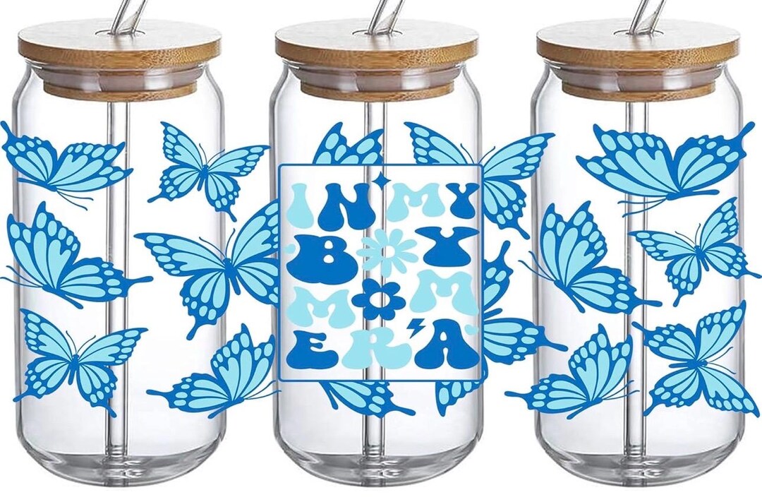 DTF Transfer Boy Mom Era Cup Wrap for 12oz/16oz/20oz Cups - Etsy
