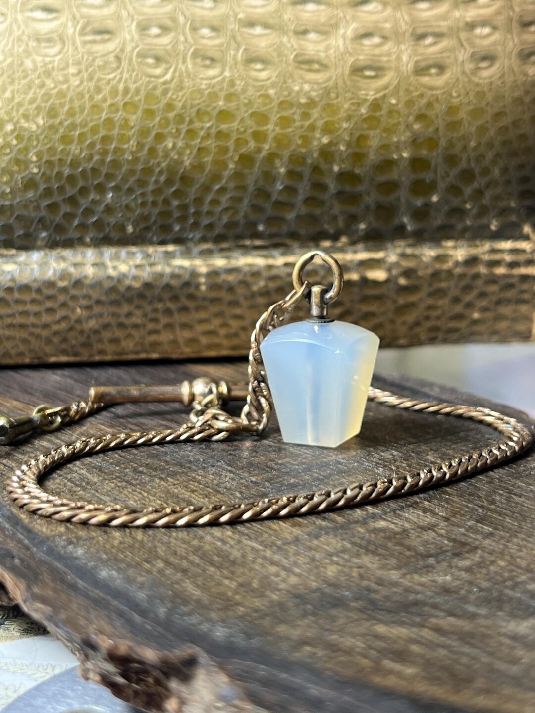 Antique Masonic HTWSSTKS Victorian Gold Filled Watch Fob Chalcedony ...