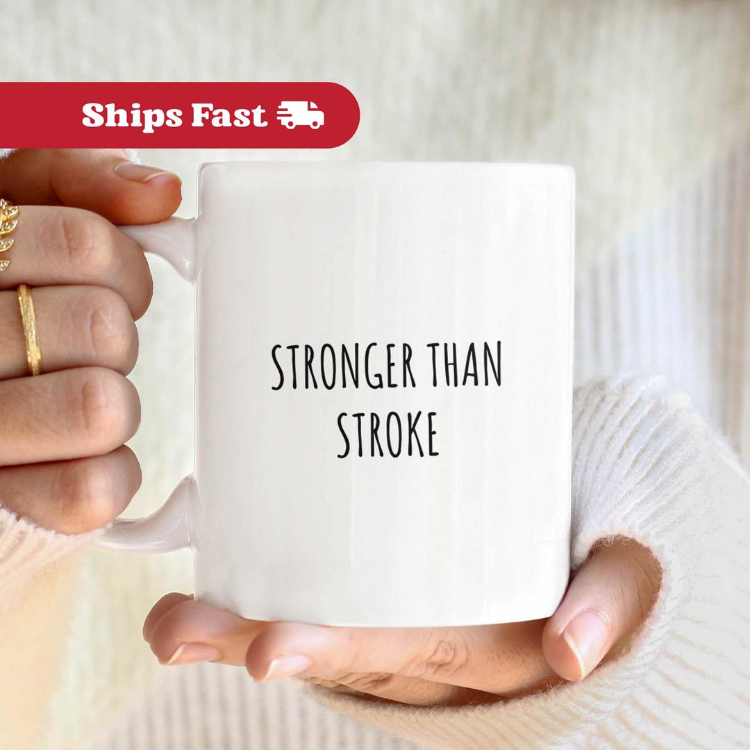 Stroke Mug Stroke Gift, Stroke Awareness Inspiring Stroke Superpower, Get Well Stroke Recovery ...