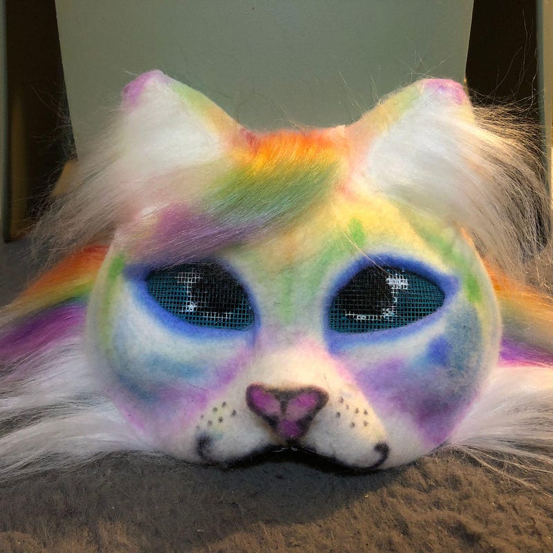 Furry Mask - Etsy