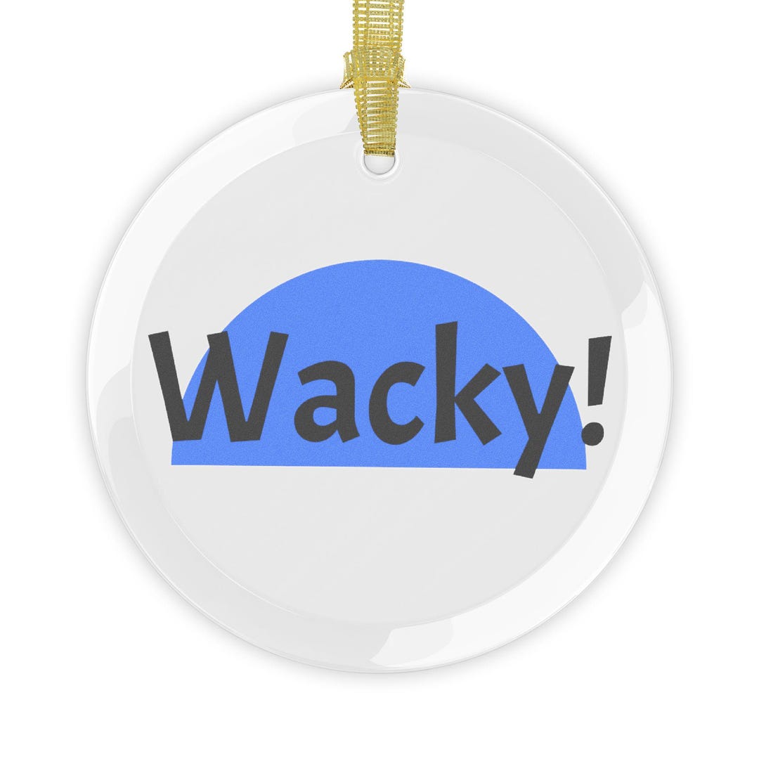 Wacky Glass Ornaments - Etsy
