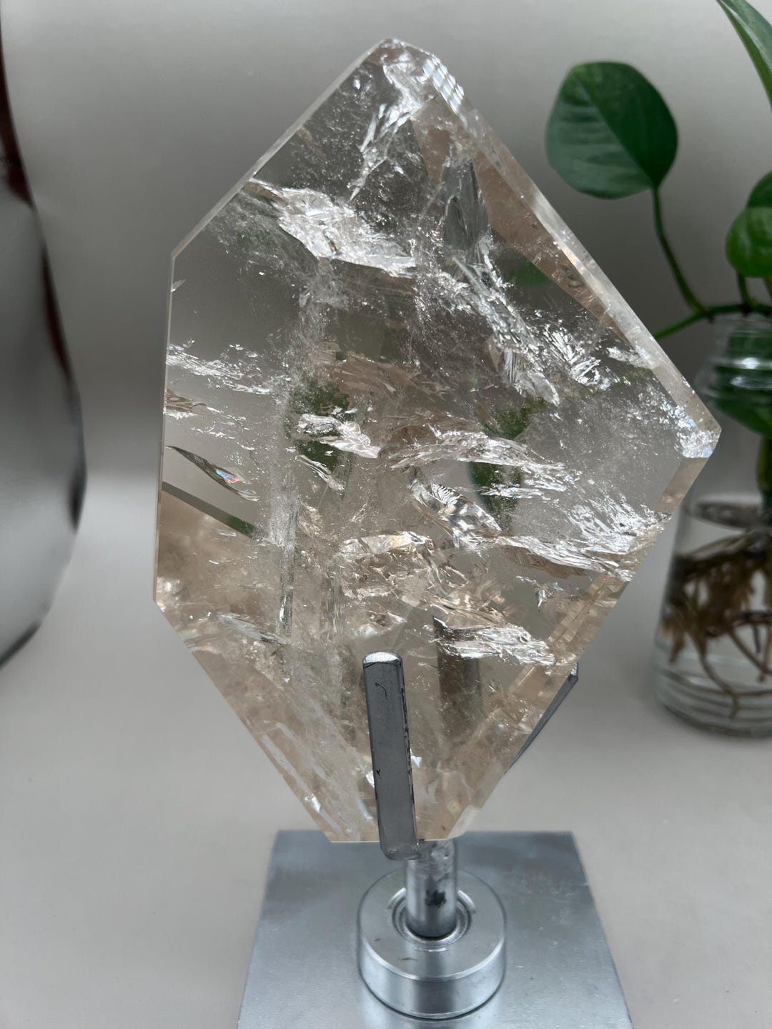 Large Natural Citrine Freeform With Rotating Base | 5-8”, 2-5lbstall ...