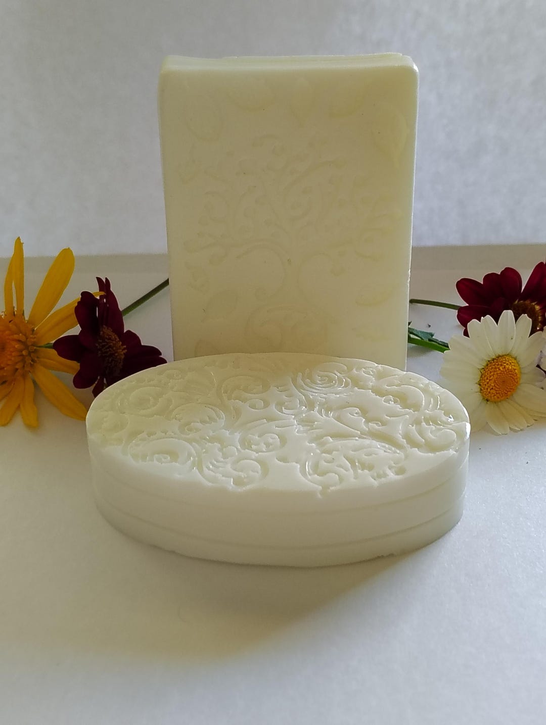 Custom Bar Soap Set of 2 With Eucalyptus, Tea Tree, Peppermint ...