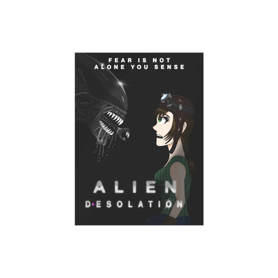 Alien Desolation Anime Styled Poster Wallpaper Unframed Prints - Etsy